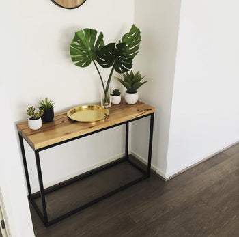 Madison Console Table: The Perfect First Impression - Lumber Furniture