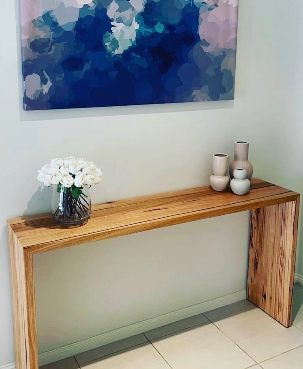Erskine Timber Mitred Console Table: Modern Design and Craftsmanship ...