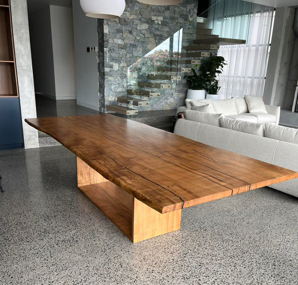 Marri Live Edge Phoenix Dining Table - Lumber Furniture