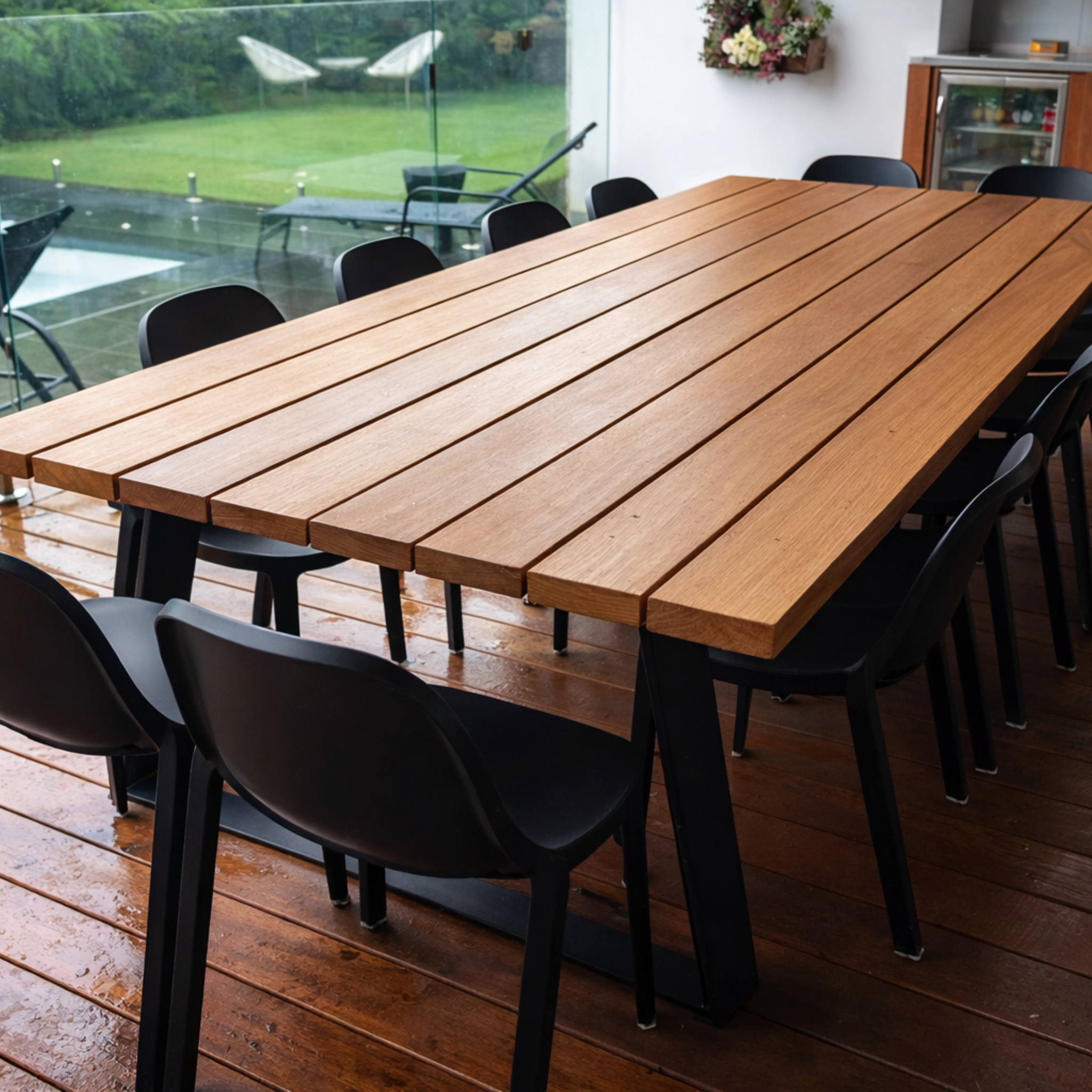 Solid Timber Outdoor Tables | Handmade in Melbourne - Lumber Furniture