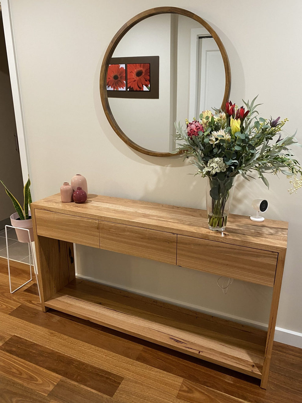 Norway Console Table - Messmate Max Feature / 40cm D x 1 m L x 80cm H ...